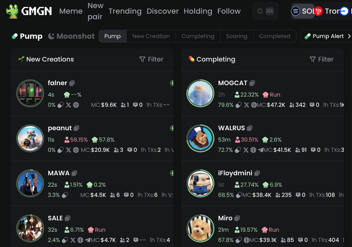 【Meme】GMGN.AIエアドロップ参加手順｜仮想通貨エアドロップラボ