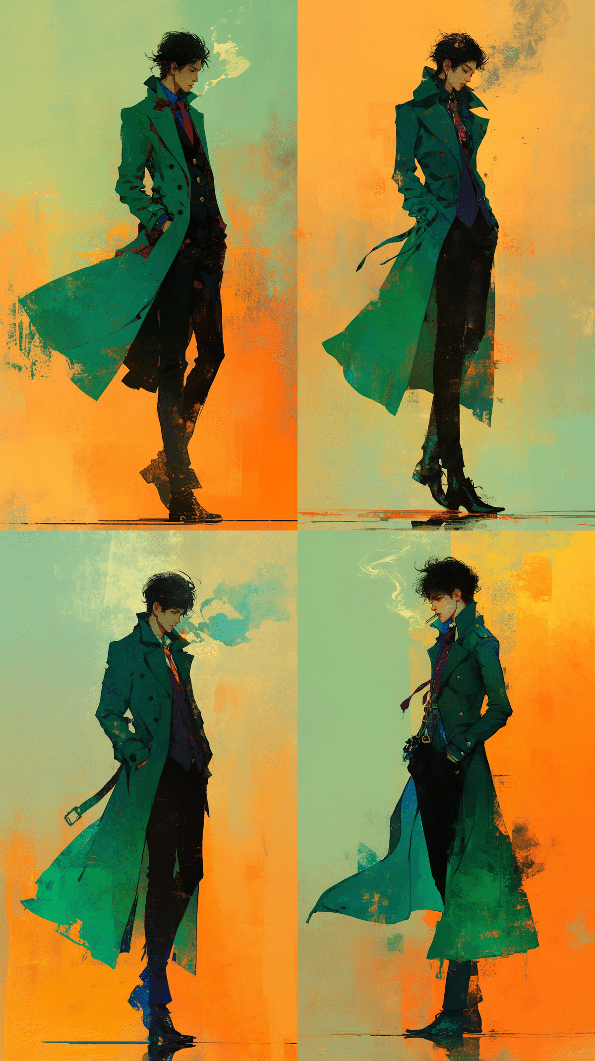 niji・journeyが、スーツ男子とタバコをセットで、お出ししてくる件｜Trgr / カラストラガラ | モチベーションUP