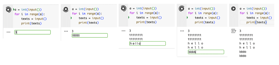 python3 データの入力ーーinputとループの組み合わせ①｜Victoria