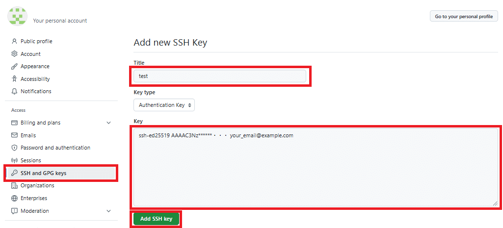 GitHubでSSH接続を使用してコードをCloneするための設定手順｜yamataka@個人開発で生活する