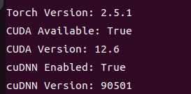 PyTorch2.5.1をCUDA12.6+cuDNN9.5.1でソースからビルドしましたが｜コムギ