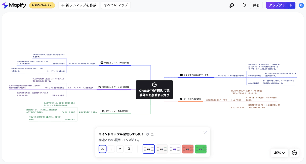 簡単にマインドマップが作れちゃうと話題のMapifyを使ってみた。Mapifyの使い方・試し方｜斉藤 智彦(Tomohiko Saitoh)