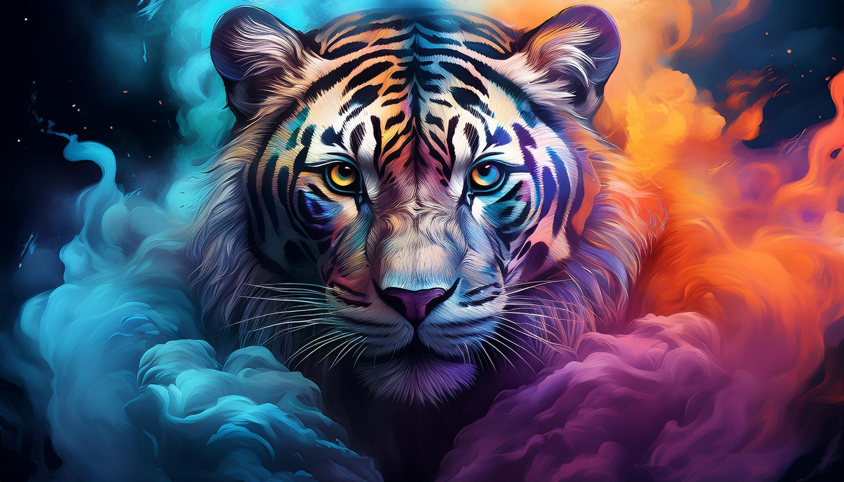 Adobe Firefly(AI)で描く虎｜HIROYO MORITA・盛田 祐代 / Creative Innovator