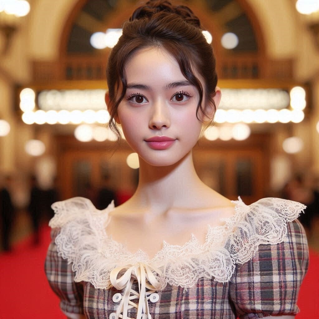 女優 de カーペット @Copilot & ImageFX＋プロンプト｜茜町春彦