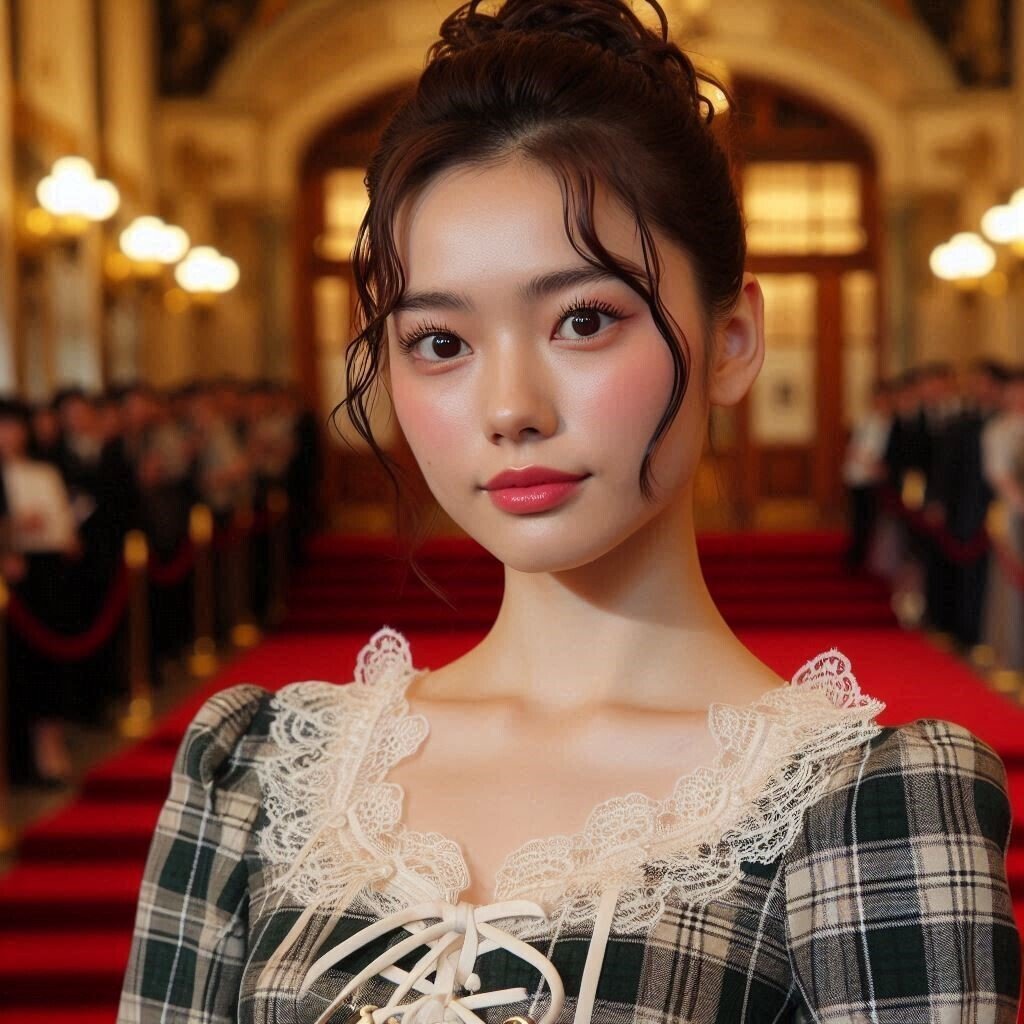 女優 de カーペット @Copilot & ImageFX＋プロンプト｜茜町春彦