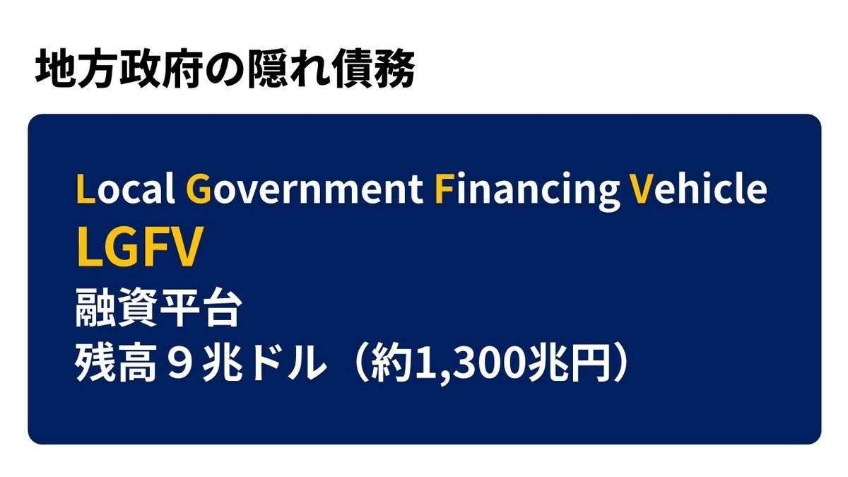 中国政府の地方融資平台（LGFV）問題｜TeamモハP