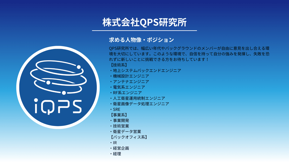 『SPACETIDE Career Connect』 出展企業紹介 -衛星・探査サービス編-｜SPACETIDE Career Connect