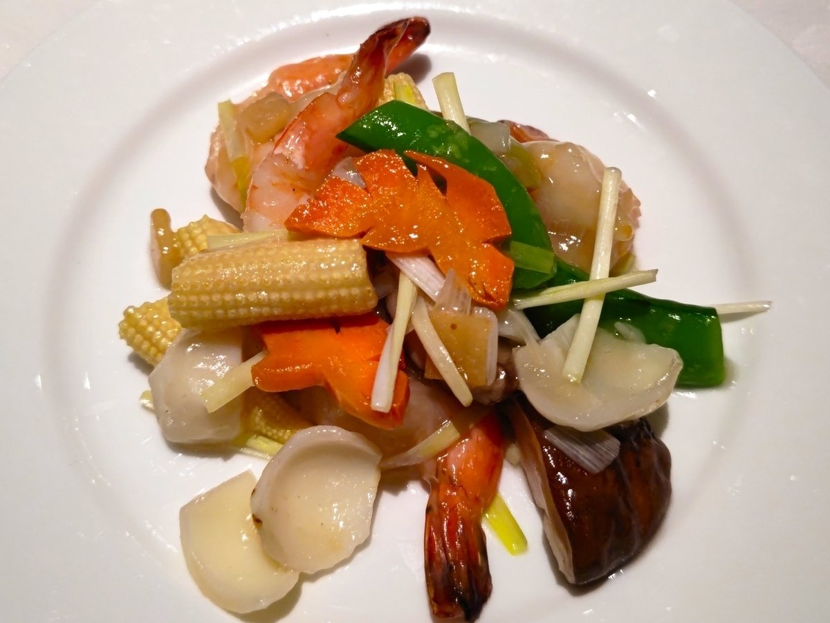 ソロ活中華で誕生日を祝う｜asagi_wind