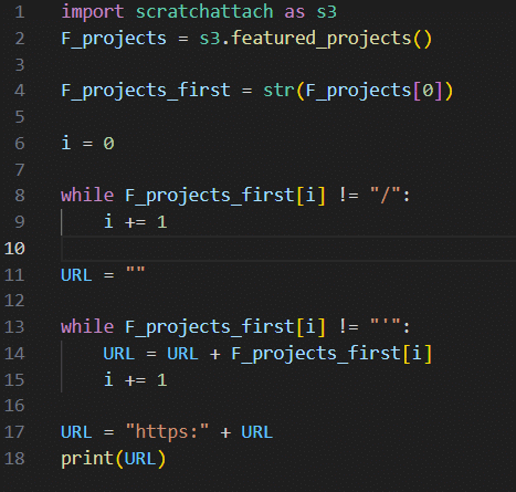 【Python/scratchattach】注目のプロジェクトを記録したい(①リンクを取得)｜鰻重っておいしい