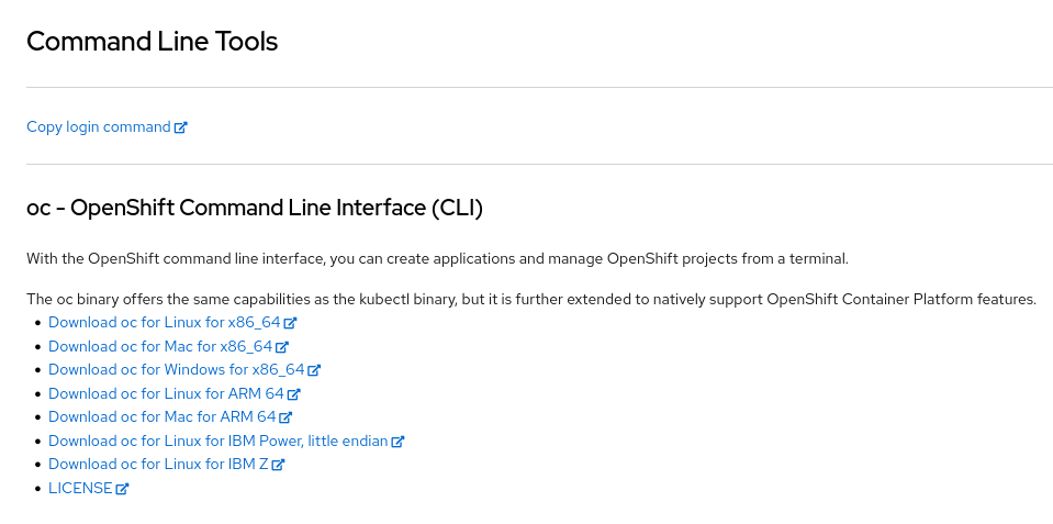 OpenShift用のCLIコマンドを整備する｜Fusayuki Minamoto