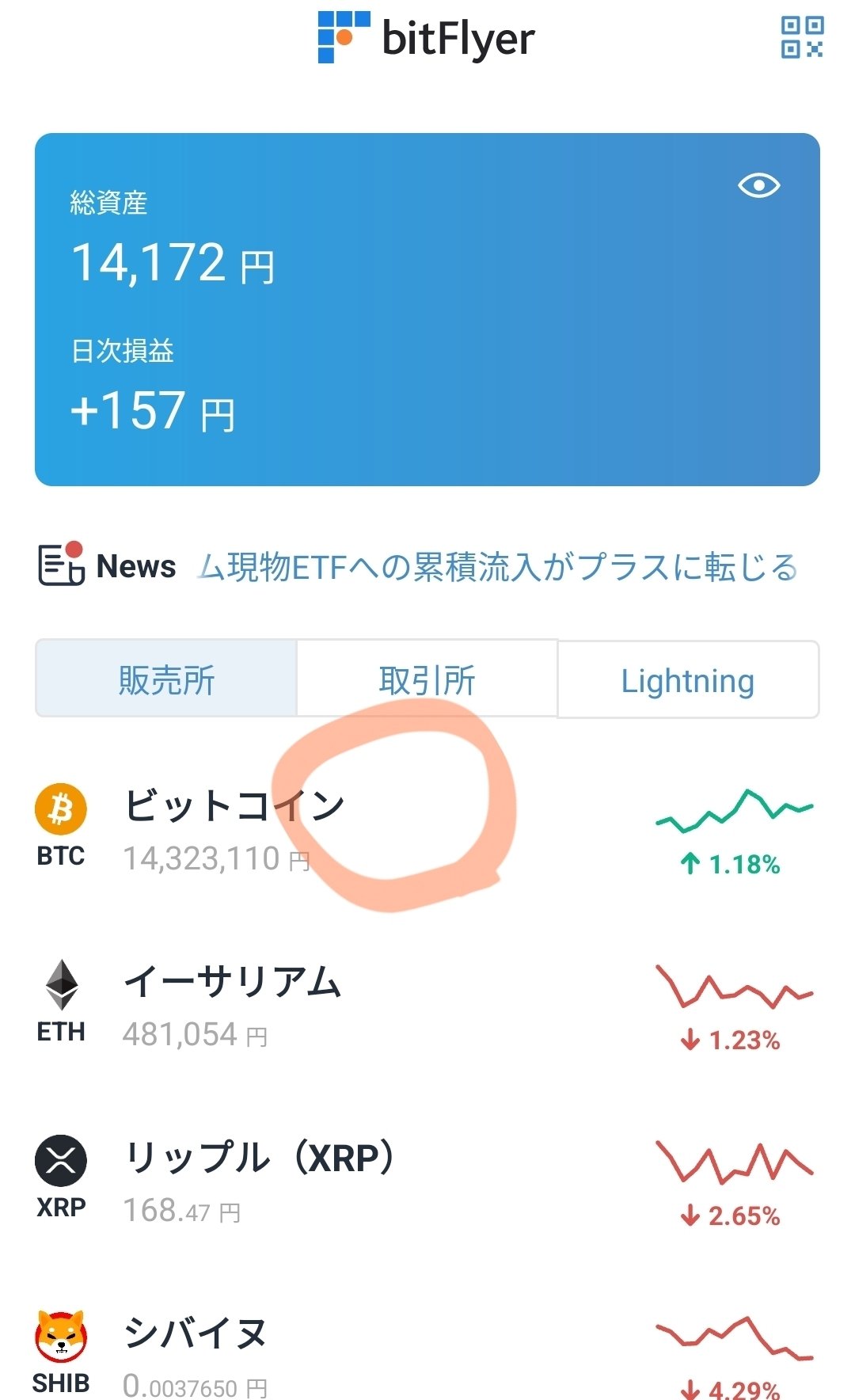 bitFlyer 日本円の替え方🪙｜ウマ女のうまかす！