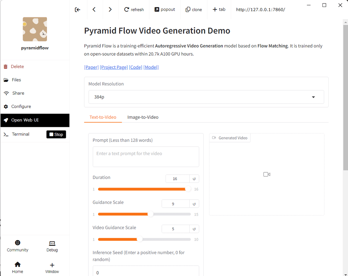 早くもローカル動画生成の第 2 弾が！Pyramid Flow...早速導入するも大変なことに。その上...。｜EnigMind