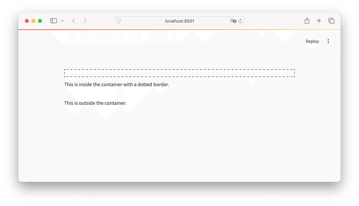 Streamlit カスタムレイアウト応用編：第2回 Container｜JS2IIU | アマチュア無線局