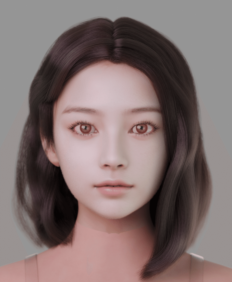 【3D】Stable Projectorzで3D人物の顔テクスチャを作る【ローカルAI】｜Catapp-Art3D