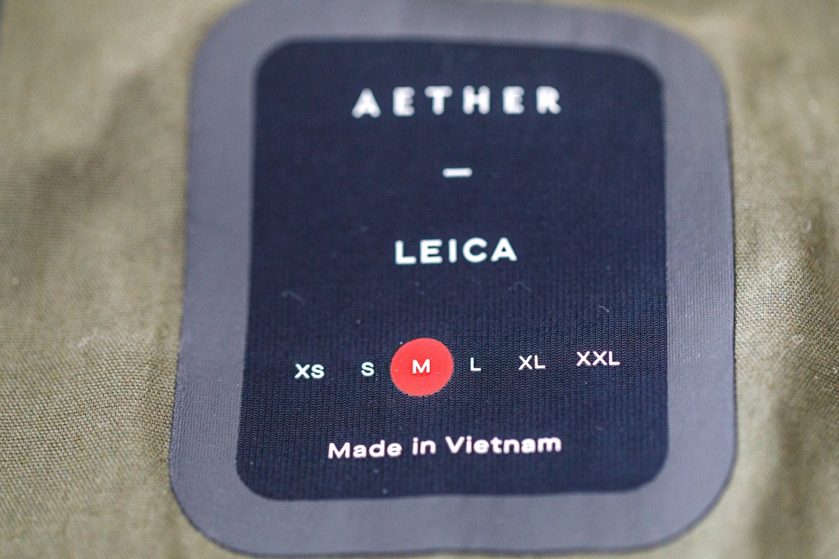 AETHER + LEICAの限定ジャケットが届いた｜MOJA MOJA