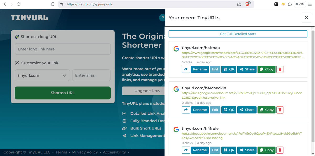 短縮URLサービス対決 Bitly vs TinyURL（無料・基本機能限定での比較）｜なべなべ