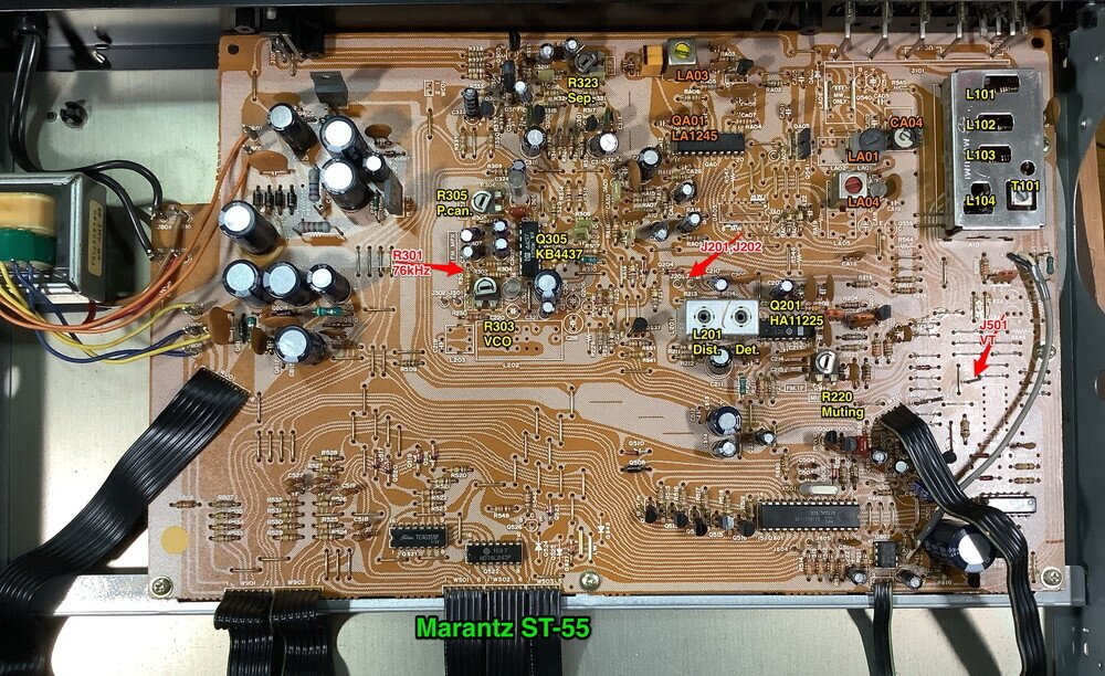 Marantz ST-55 修理調整記録｜BLUESS Laboratory
