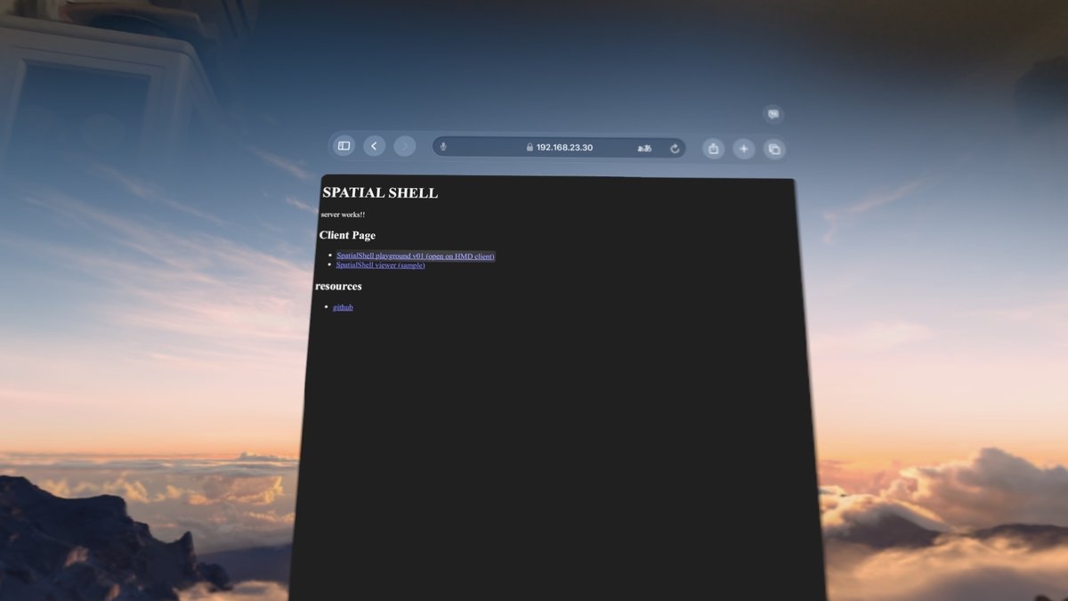 SPATIAL SHELL スタートアップガイド｜wakufactory (OE Waku)