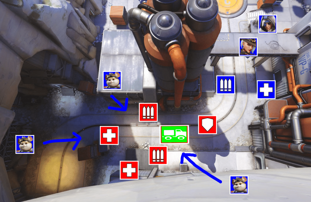 【OW2】タンクを虐めよう：目的意識｜Yam-C