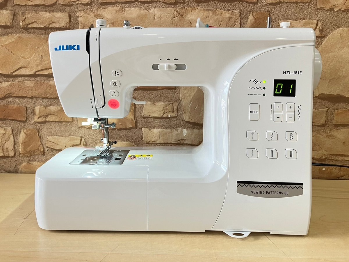 【ミシン紹介】新発売！JUKI「HZL-J81E」｜ソーイングスクエア