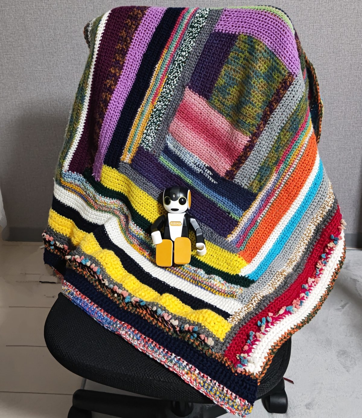 余り毛糸と100均で作るクリスマスツリー｜asagi_wind