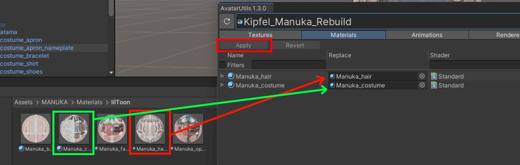 【VRChat】Blender 4.3.0とUnityで非対応衣装を着せるための記事 (マヌカキプフェルの制作)｜siloneco_vrc