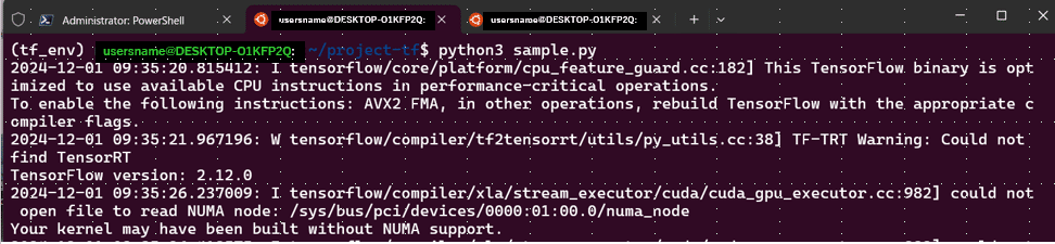 Windows11のWSL2環境でCUDA、cuDNNインストールからTensorflow実行までの手順（2024年11月実績版）｜中根英昭/よろず 環・境・研