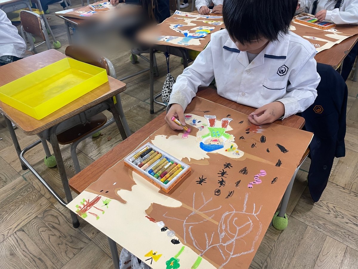 1年生 図工 おはなしだいすき｜泉大津市立楠小学校