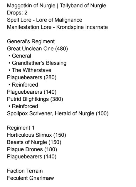 第一回 Warstorm Games 主催 AoS ストアチャンピオンシップ (2024/12/01)｜mooning-nasu
