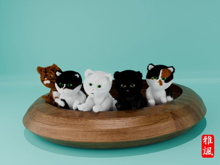 Blenderによる3DCGの制作と折り紙のアニメーション｜Tom.Msn