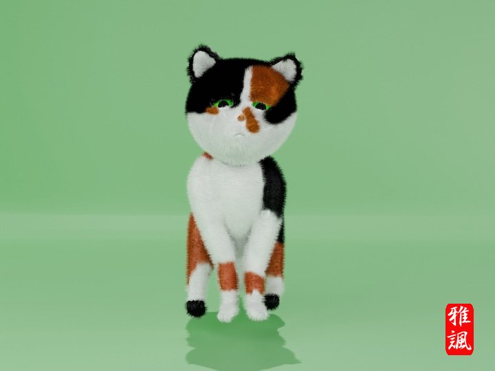 Blenderによる3DCGの制作と折り紙のアニメーション｜Tom.Msn