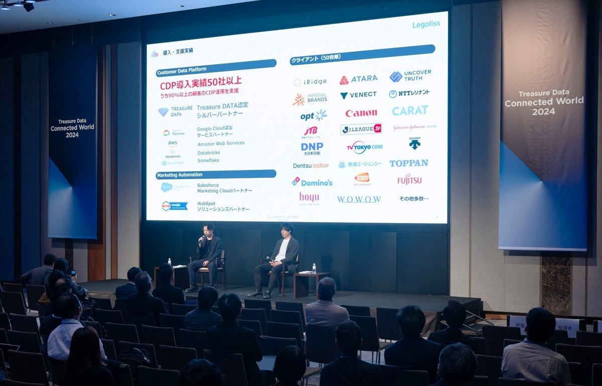 カスタマーデータ活用の未来「Treasure Data Connected World 2024」イベントレポート｜株式会社Legoliss