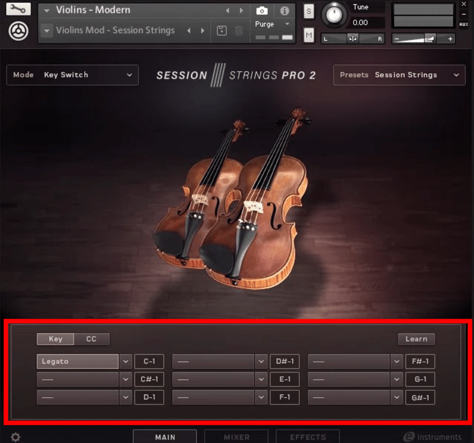 【TIPS】Session Strings Pro 2でスタッカート系のみベロシティ制御する【NativeInstruments】【Studio one】｜MacroNeko