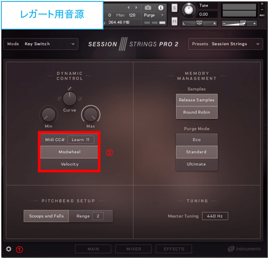 【TIPS】Session Strings Pro 2でスタッカート系のみベロシティ制御する【NativeInstruments ...