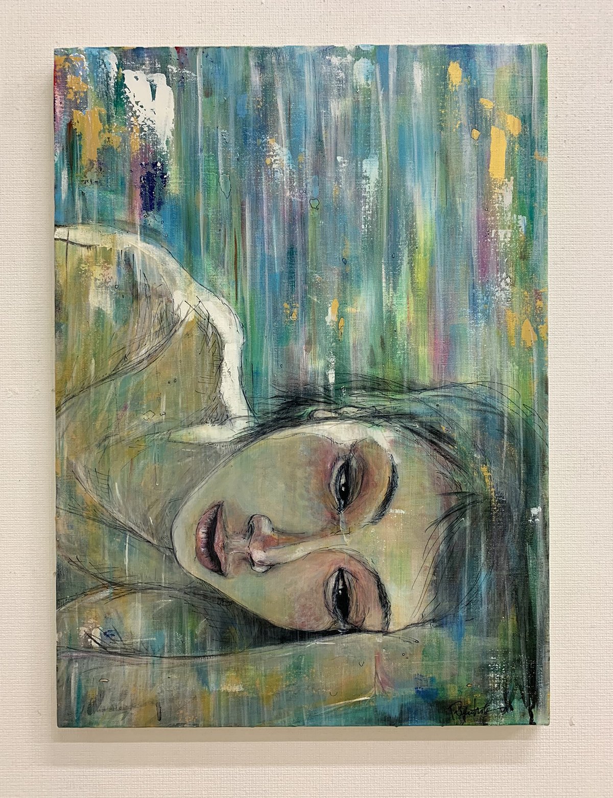 Tearing eyes｜Ryuichi tomiyama