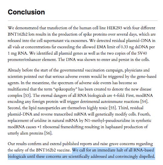 BioNTech RNAベースのCOVID-19注射には、SV40プロモーター/エンハンサー配列を含む大量の残留DNAが含まれている｜壺助