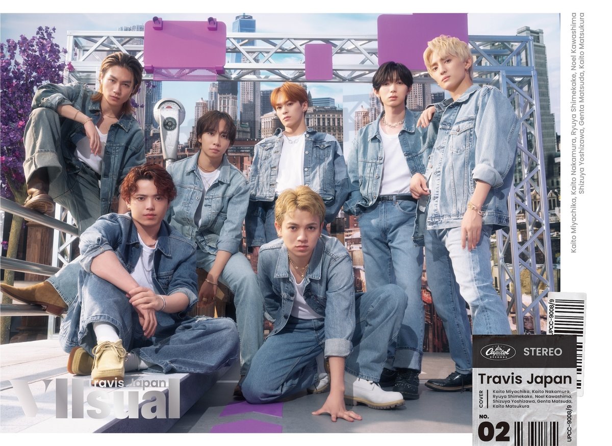 Travis Japan、2ndアルバム「VIIsual」を発売！｜YOUTH TIME JAPAN project