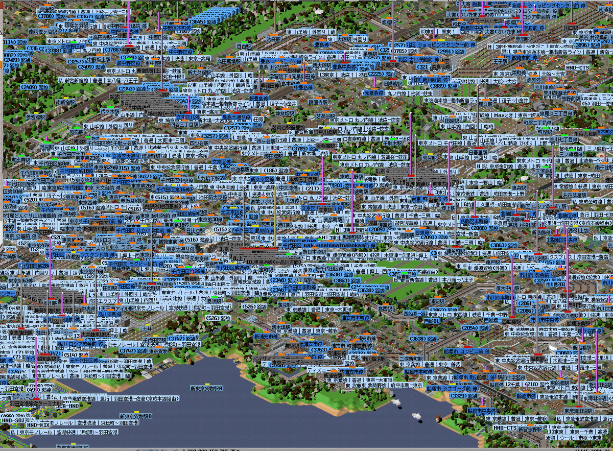 【Simutrans】巨大マップなシムトラで日本再現する話 - その1 【7000×7000】｜cocoa3simutrans