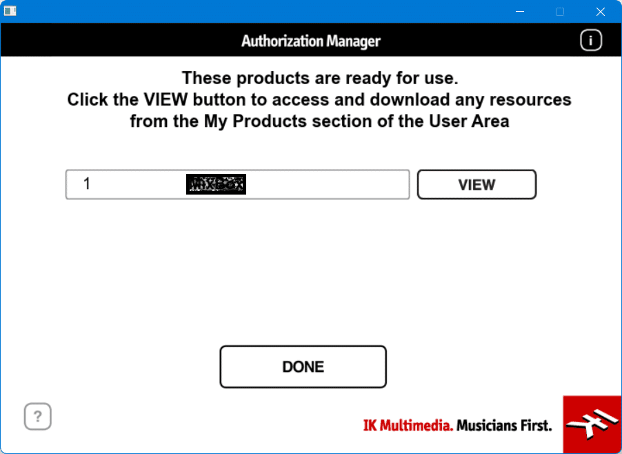 Authorization Managerを利用したレガシー製品のオーサライズに関して｜IK Multimedia (Japan)