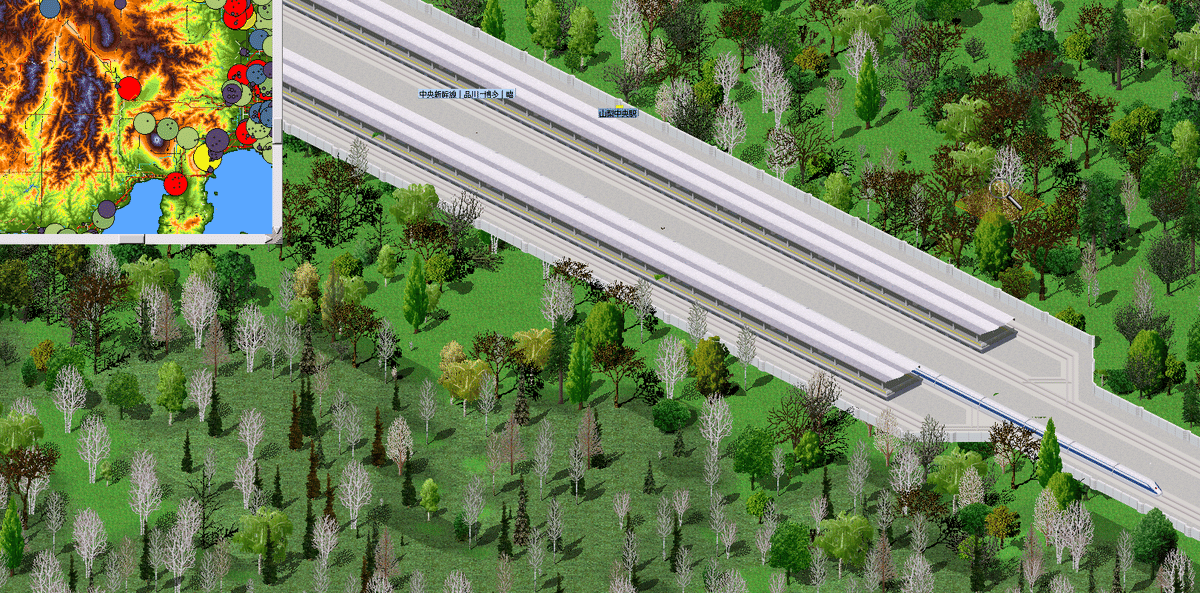 【Simutrans】巨大マップなシムトラで日本再現する話 - その1 【7000×7000】｜cocoa3simutrans