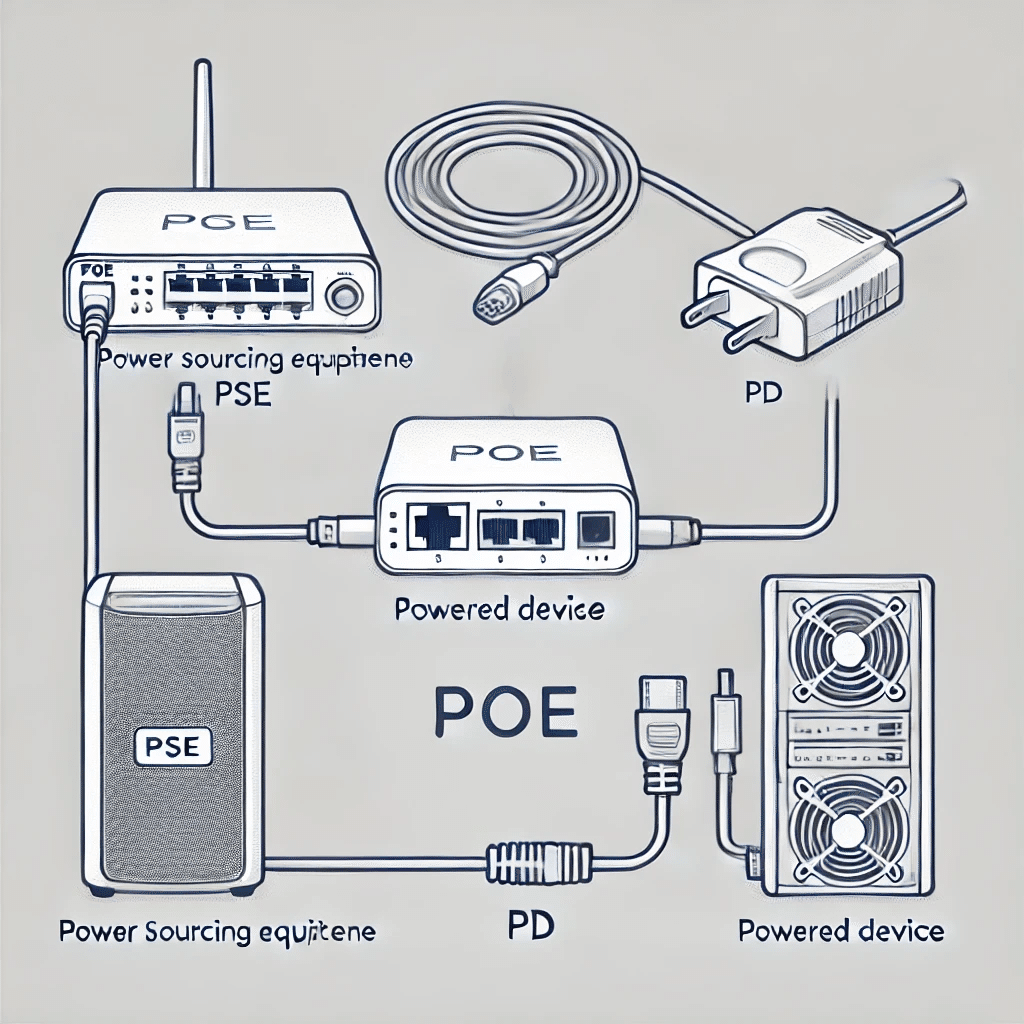 PoE（Power over Ethernet）とは？LANケーブルで電力を供給する次世代技術の魅力｜CCNA・CCNP・AWS絶対合格