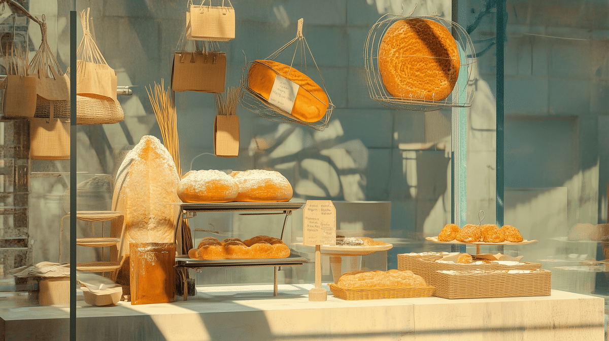 パン屋さんのイラスト｜AK51