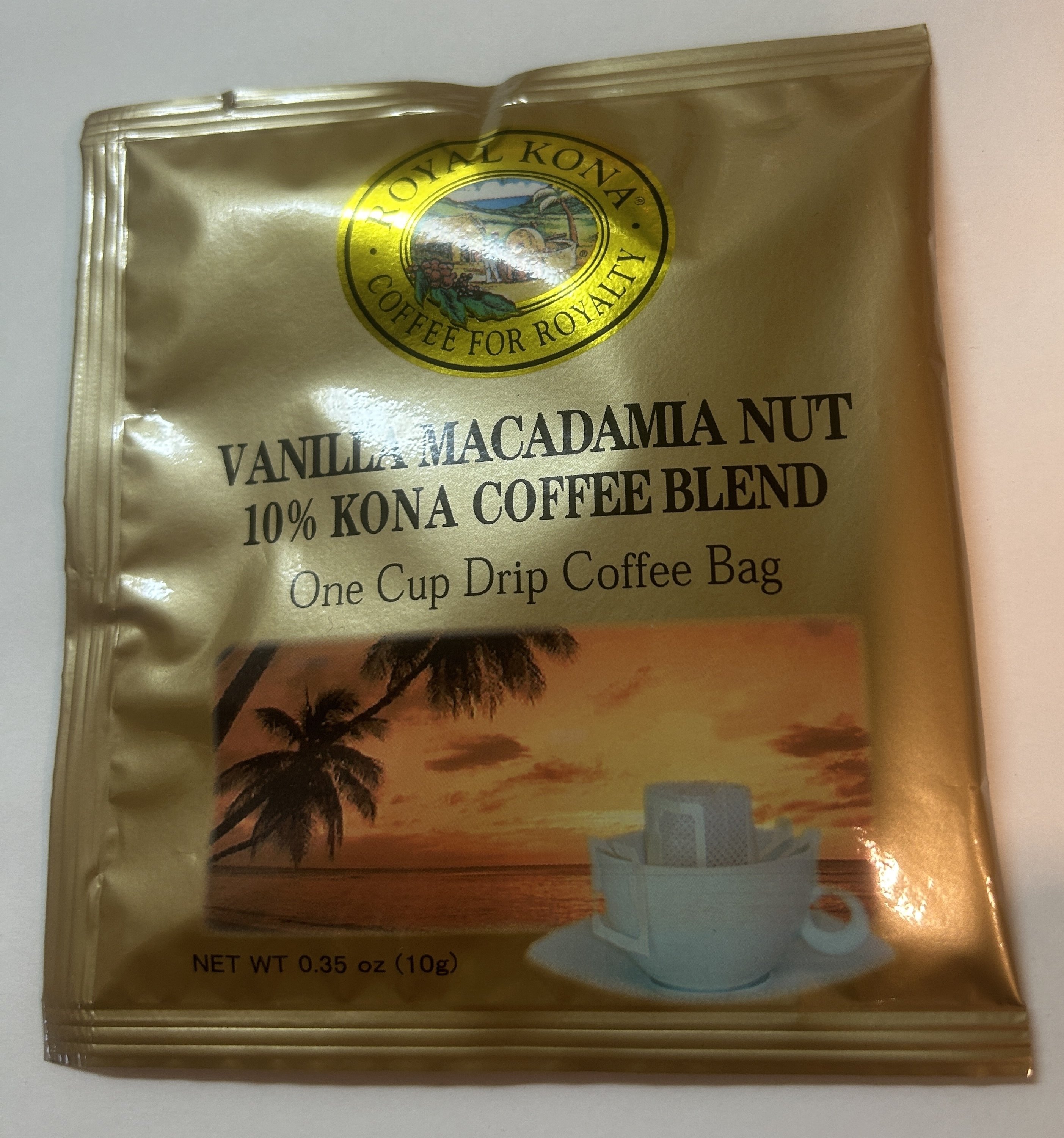 258：ROYAL CONA：VANILLAMACADAMIA NUT 10%KONA COFFEE BLEND｜坂本瞳子