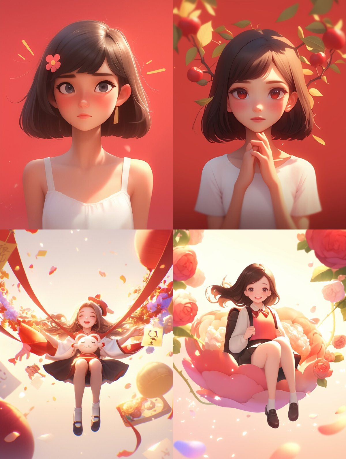 画像生成AI Nijijourney --sref 図鑑 日付関連 2024年12/11～12/31（無料有）｜ぐふとくく