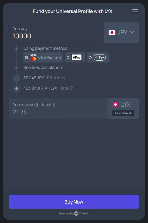 LYXの入手方法【LUKSO part.10】｜Shell
