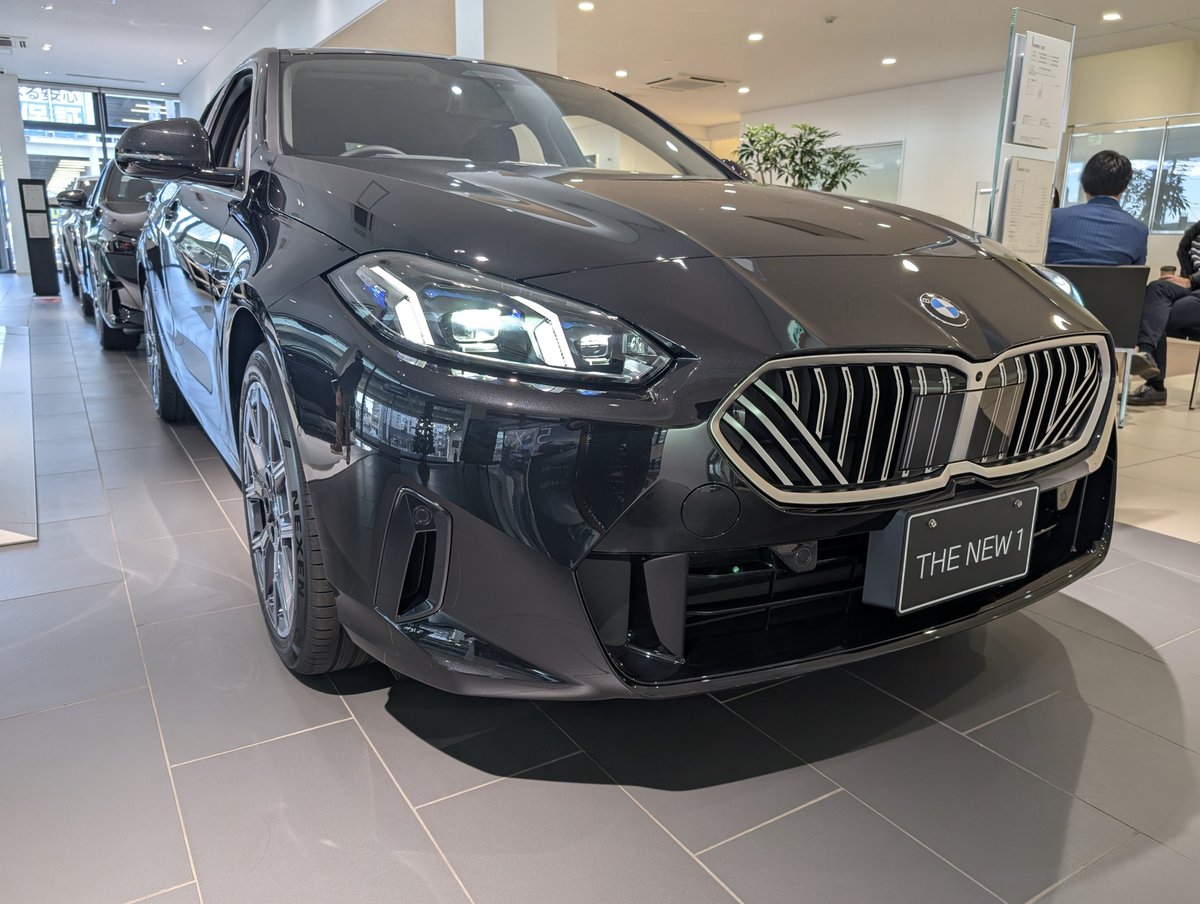 【これは次期候補】新型BMW1シリーズに試乗してきた話｜nasujin