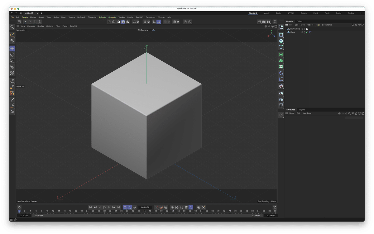 Cinema 4Dを用いたモーションスケッチについて｜Keisuke Terashima