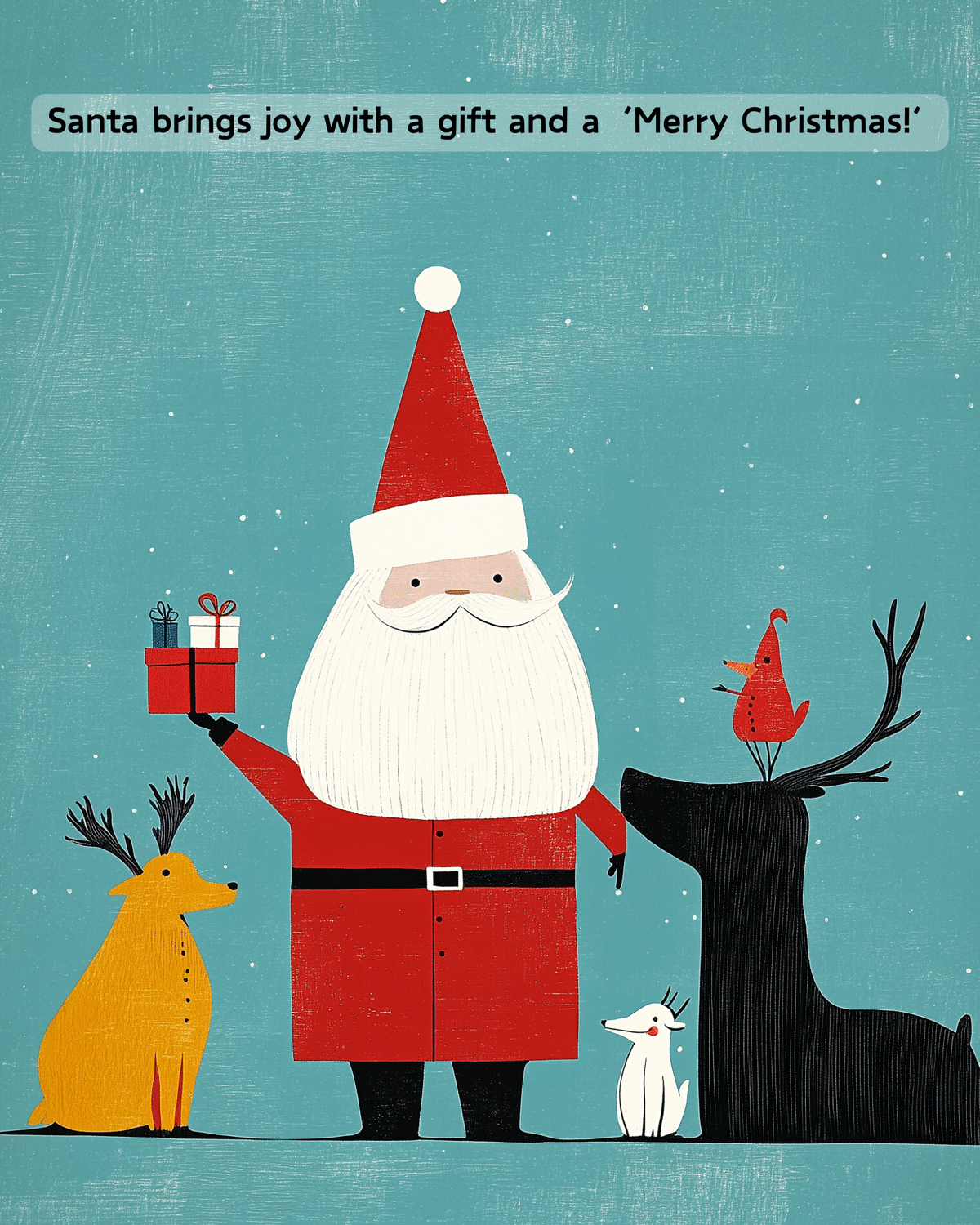 生成AI以前も以後も、変わらずに隣にいてくれる本や図書館とクリスマスがテーマです。｜Trgr / カラストラガラ | モチベーションUP | フォロバ100