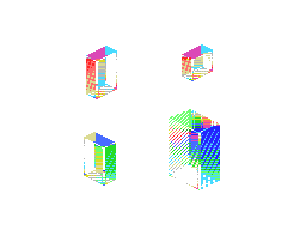 レトロゲーム機の制約に則ったドット絵を描く（MSX SCREEN2）｜Rui8bit