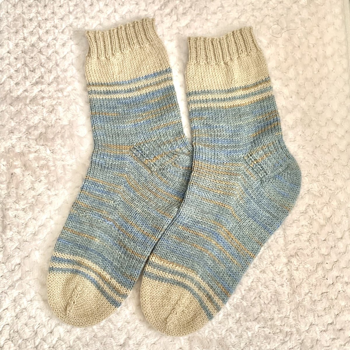 opal毛糸新作『フレア』で編んでみた｜cotto mou/心躍る手編み靴下の備忘録